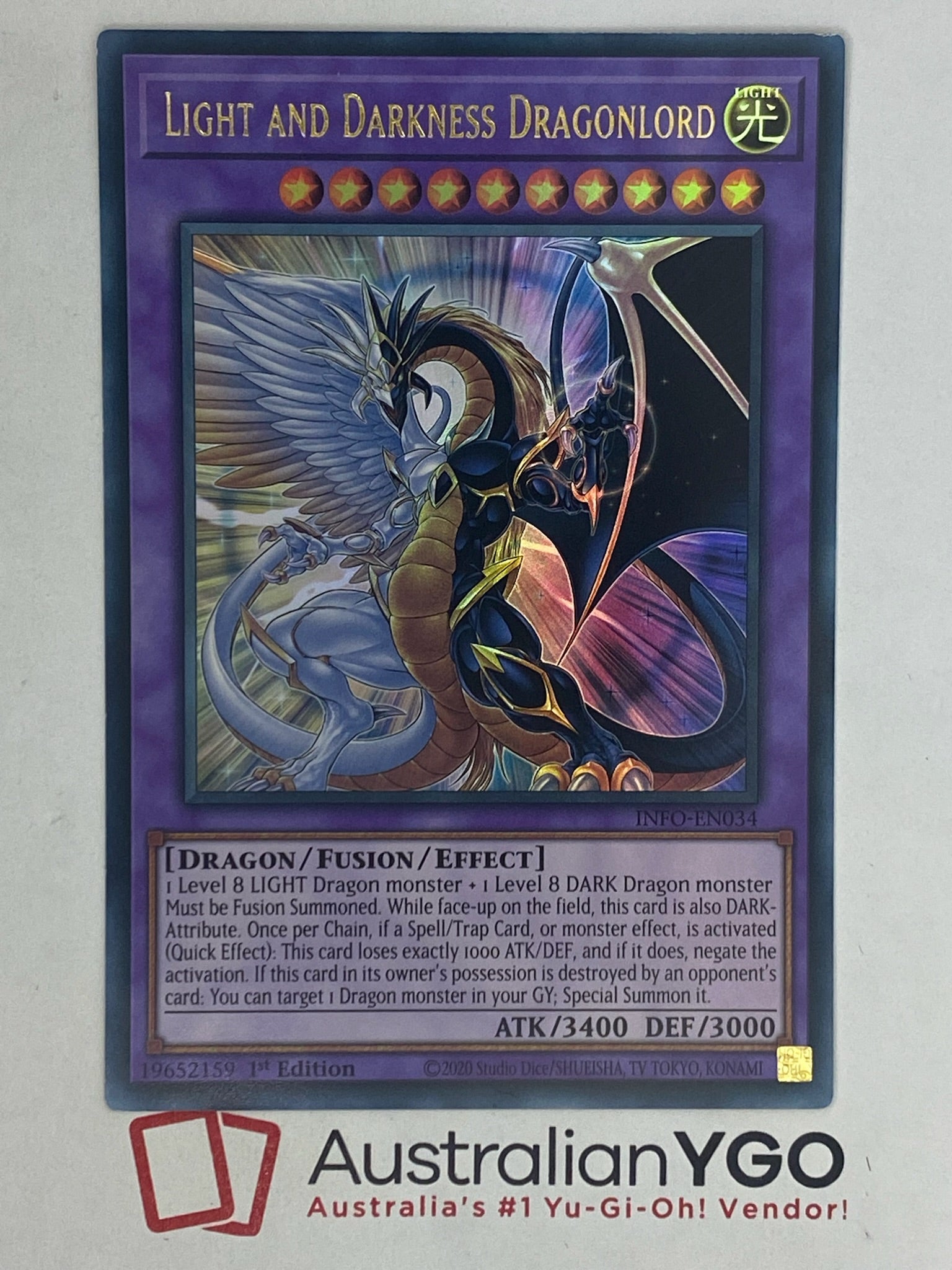 LIGHT AND DARKNESS DRAGONLORD INFO-EN034 – Aus Ygo
