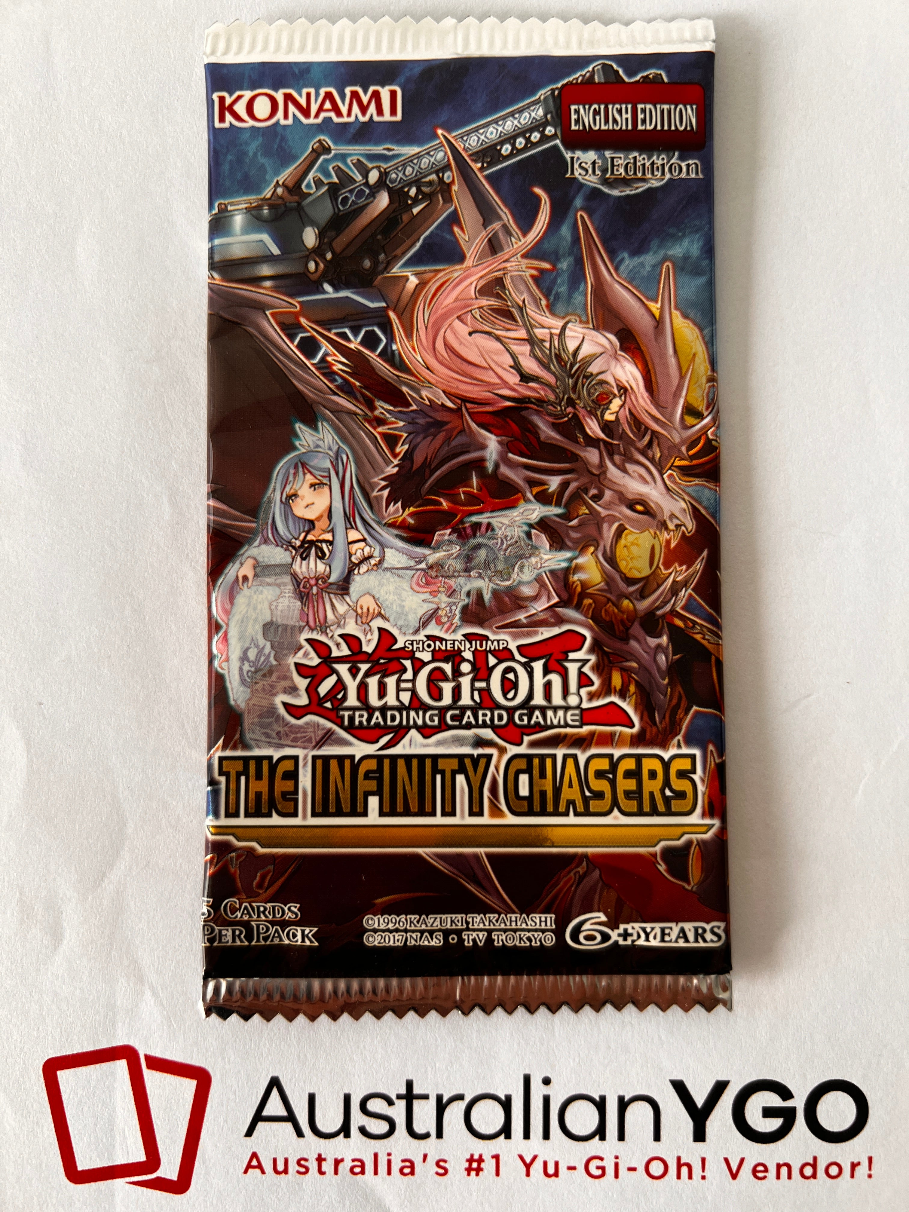 THE INFINITY CHASERS BOOSTER PACK – Aus Ygo