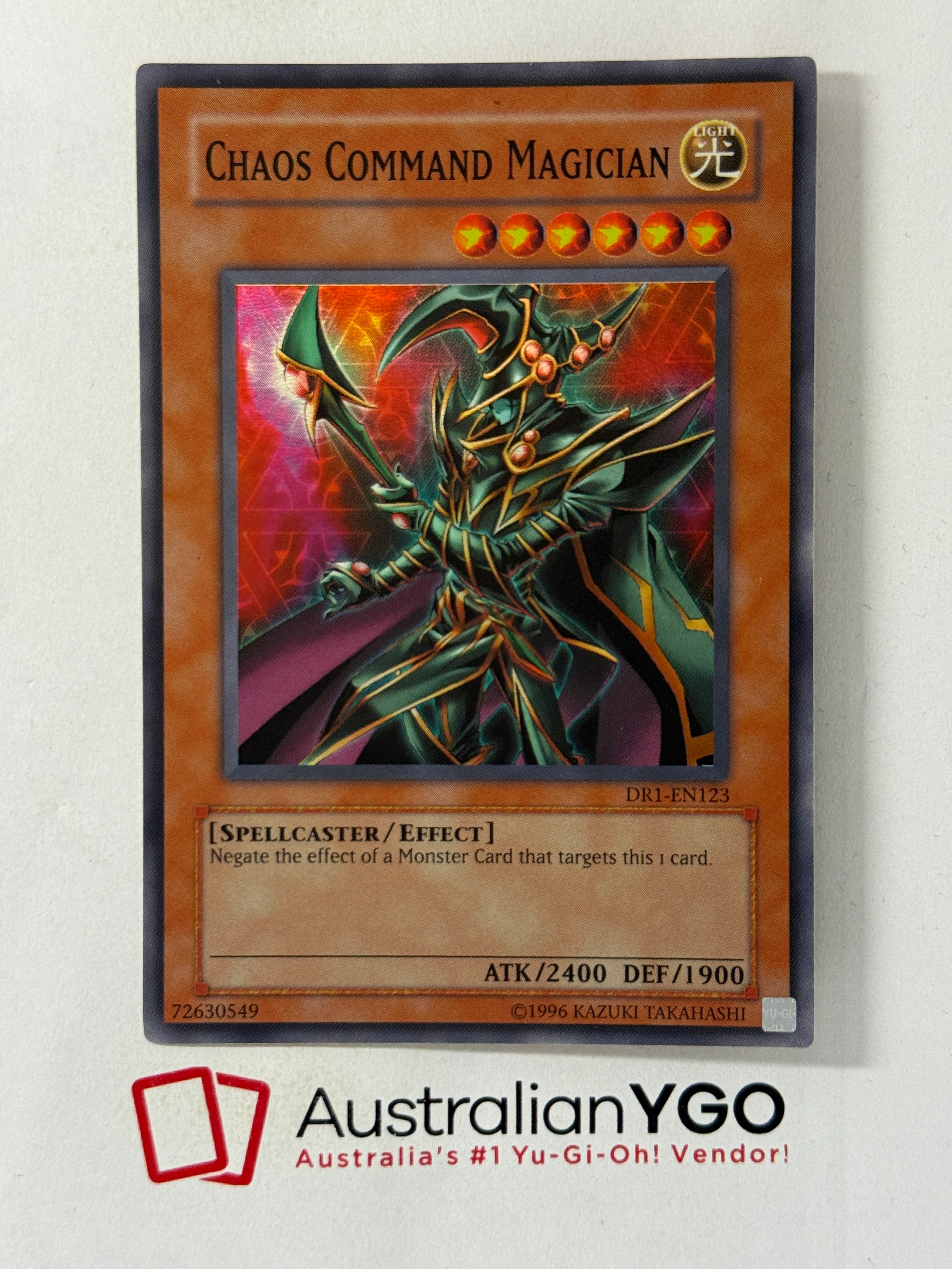 CHAOS COMMAND MAGICIAN DR1-EN123 – Aus Ygo