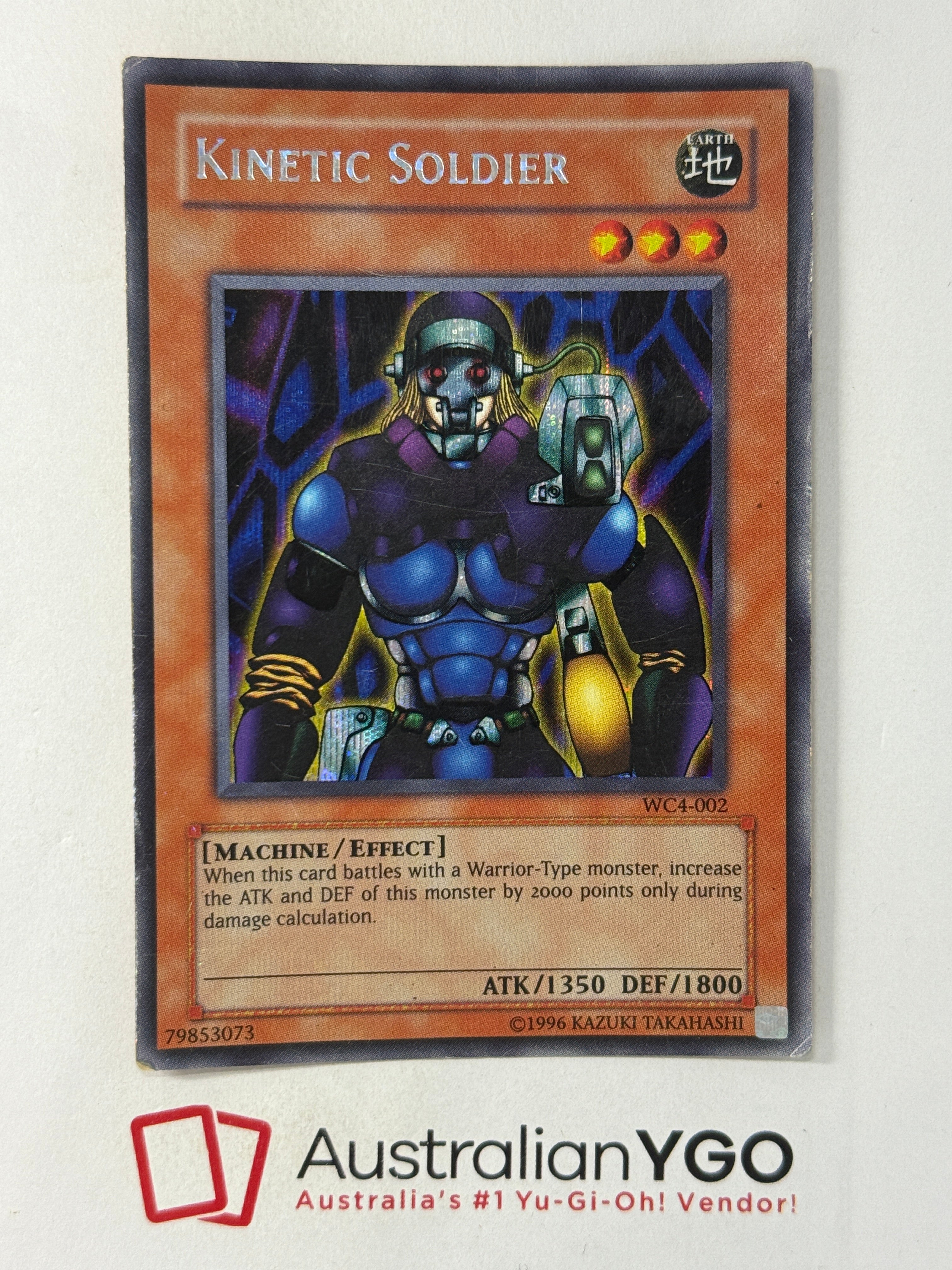 KINETIC SOLDIER WC4-002 – Aus Ygo