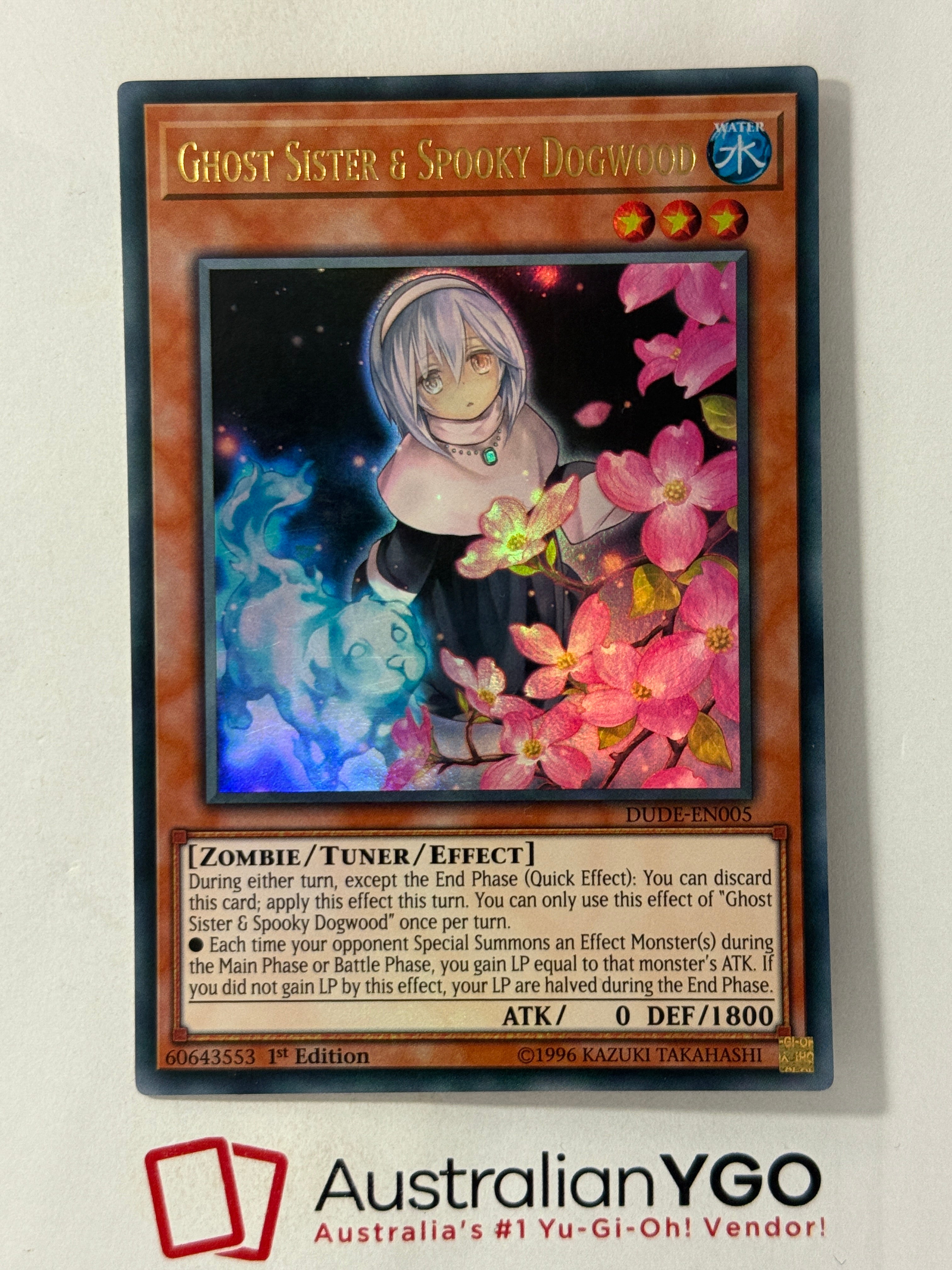 GHOST SISTER & SPOOKY DOGWOOD DUDE-EN005 – Aus Ygo