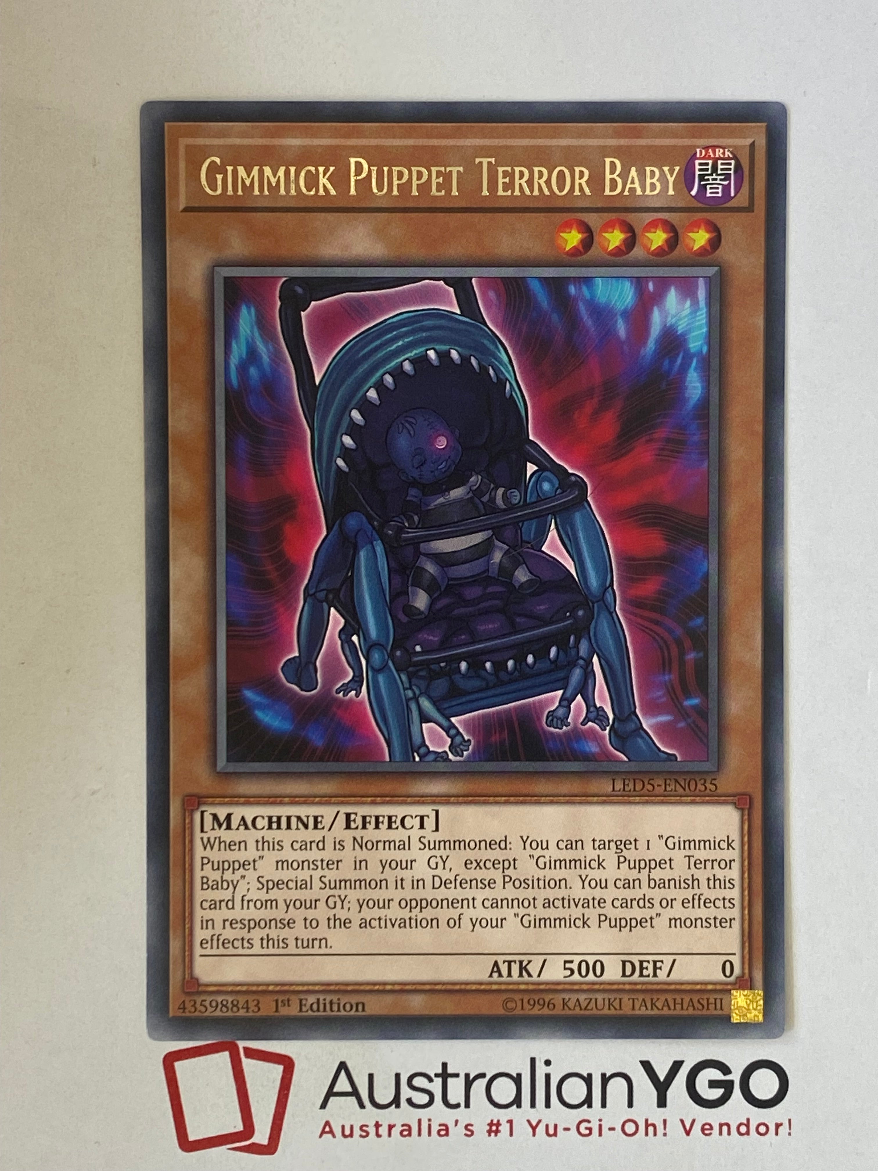 GIMMICK PUPPET TERROR BABY LED5-EN035 – Aus Ygo