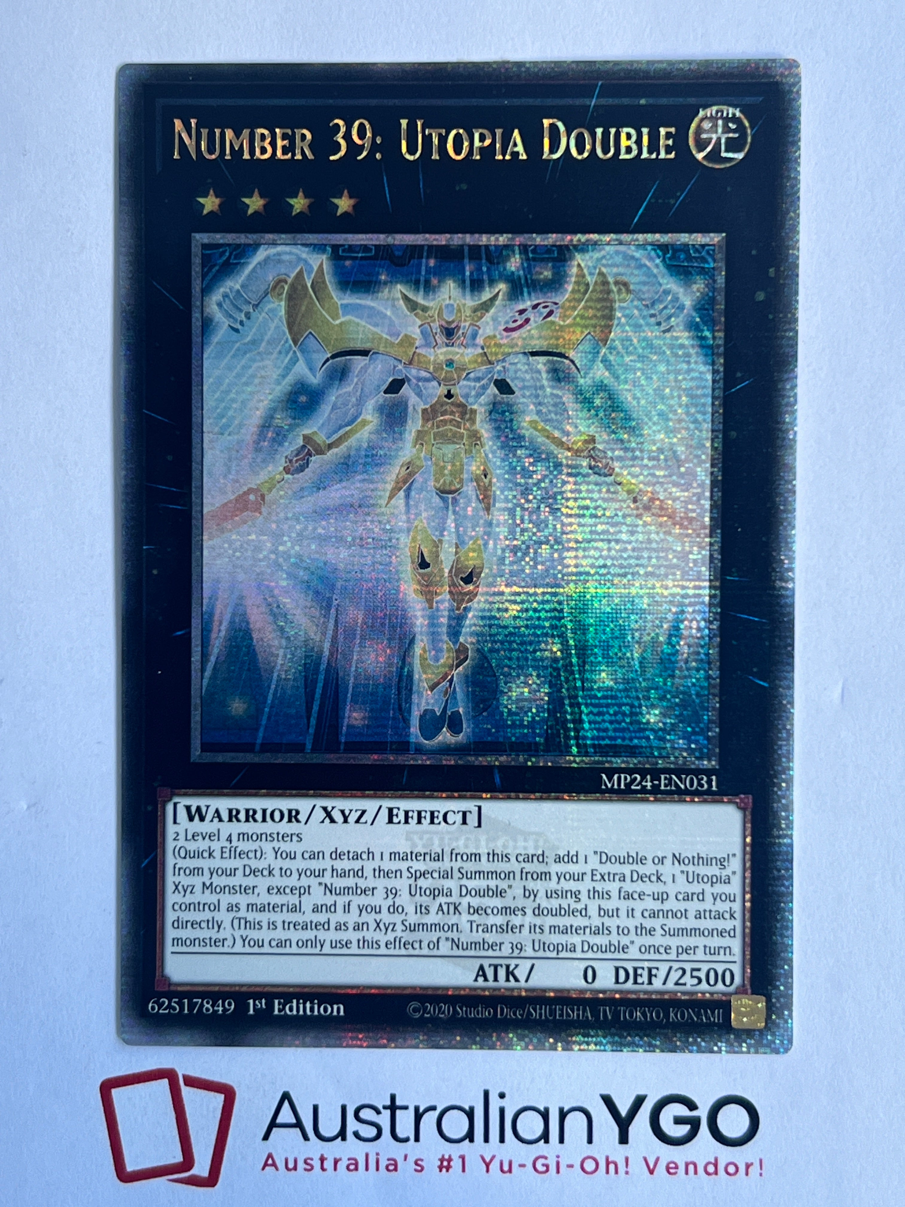 NUMBER 39: UTOPIA DOUBLE MP24-EN031 (QCR) – Aus Ygo