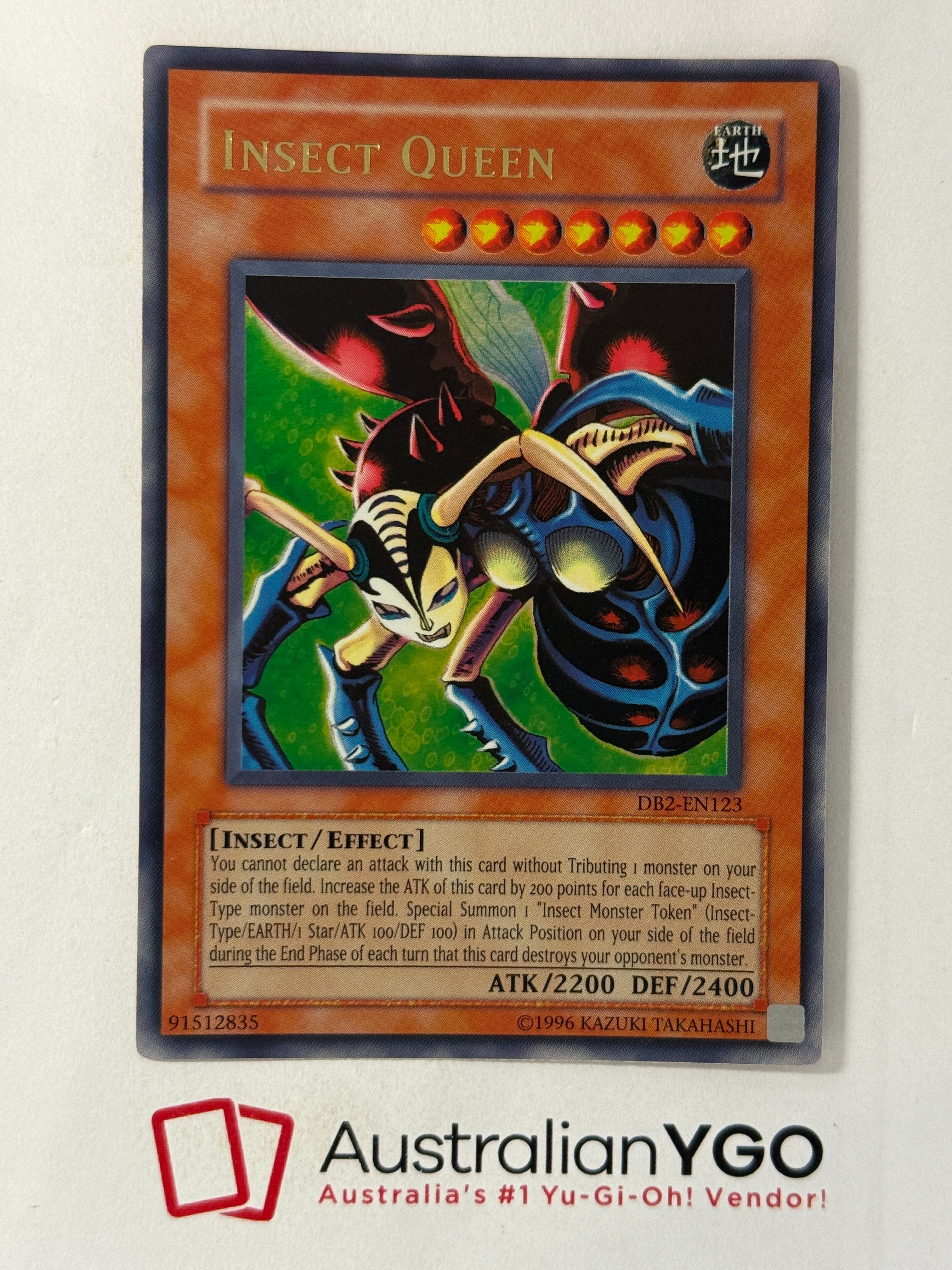 INSECT QUEEN DB2-EN123 – Aus Ygo
