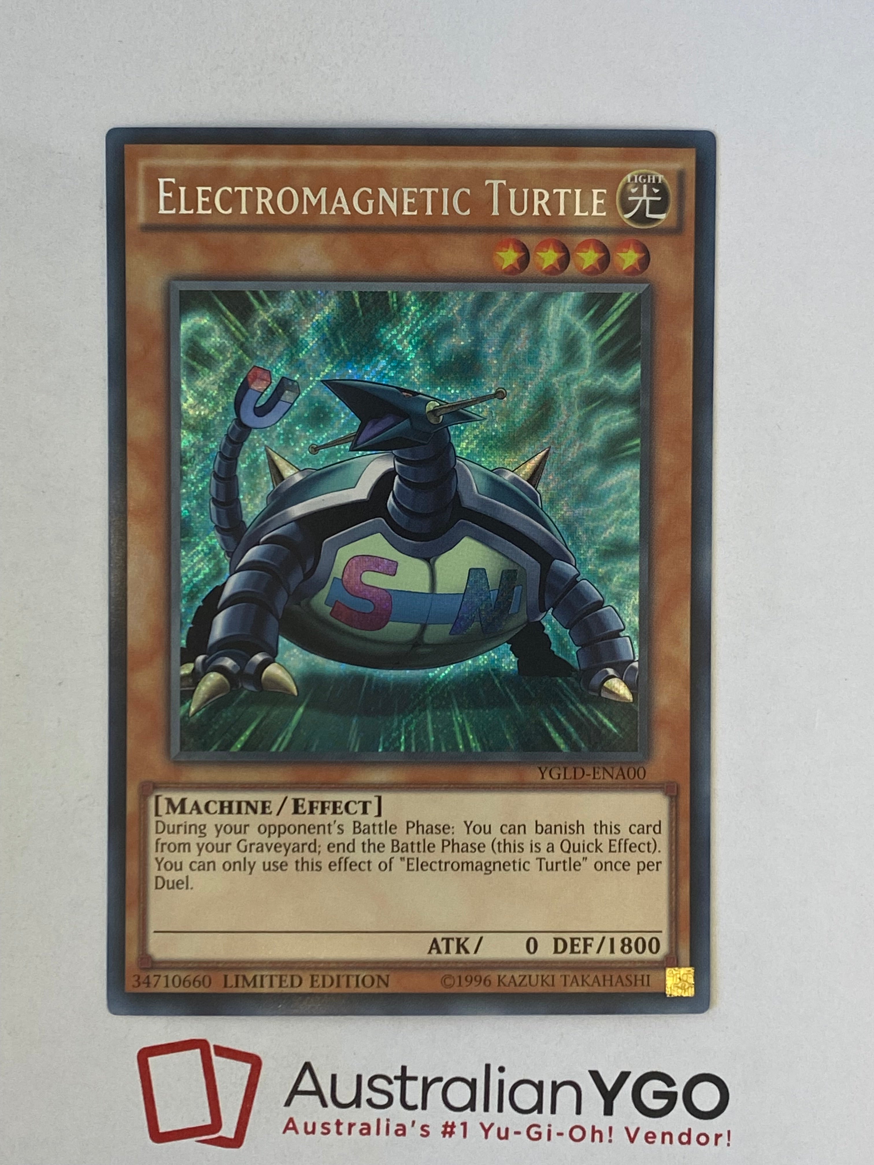 ELECTROMAGNETIC TURTLE YGLD-ENA00 – Aus Ygo