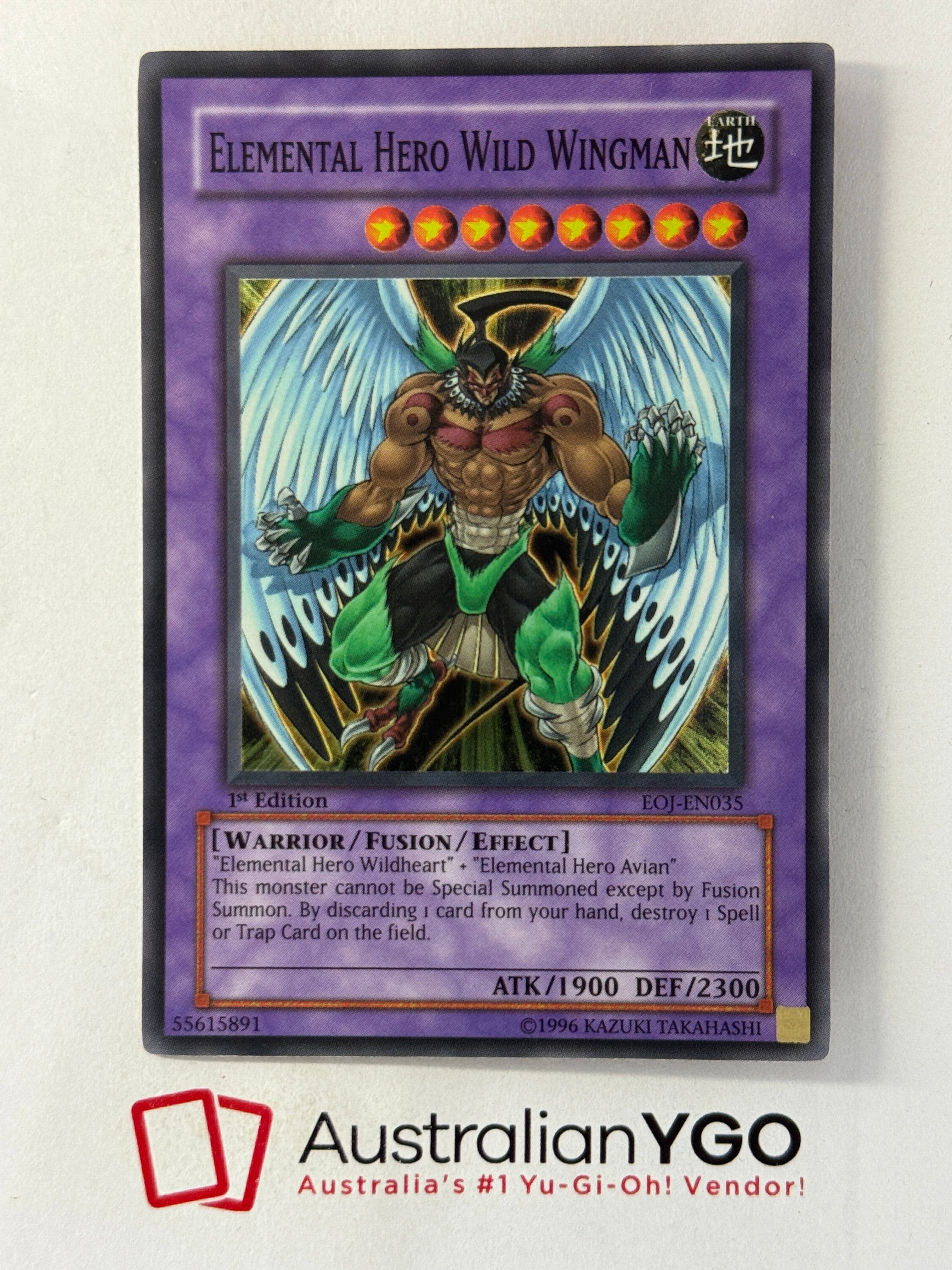 ELEMENTAL HERO WILD WINGMAN EOJ-EN035 – Aus Ygo