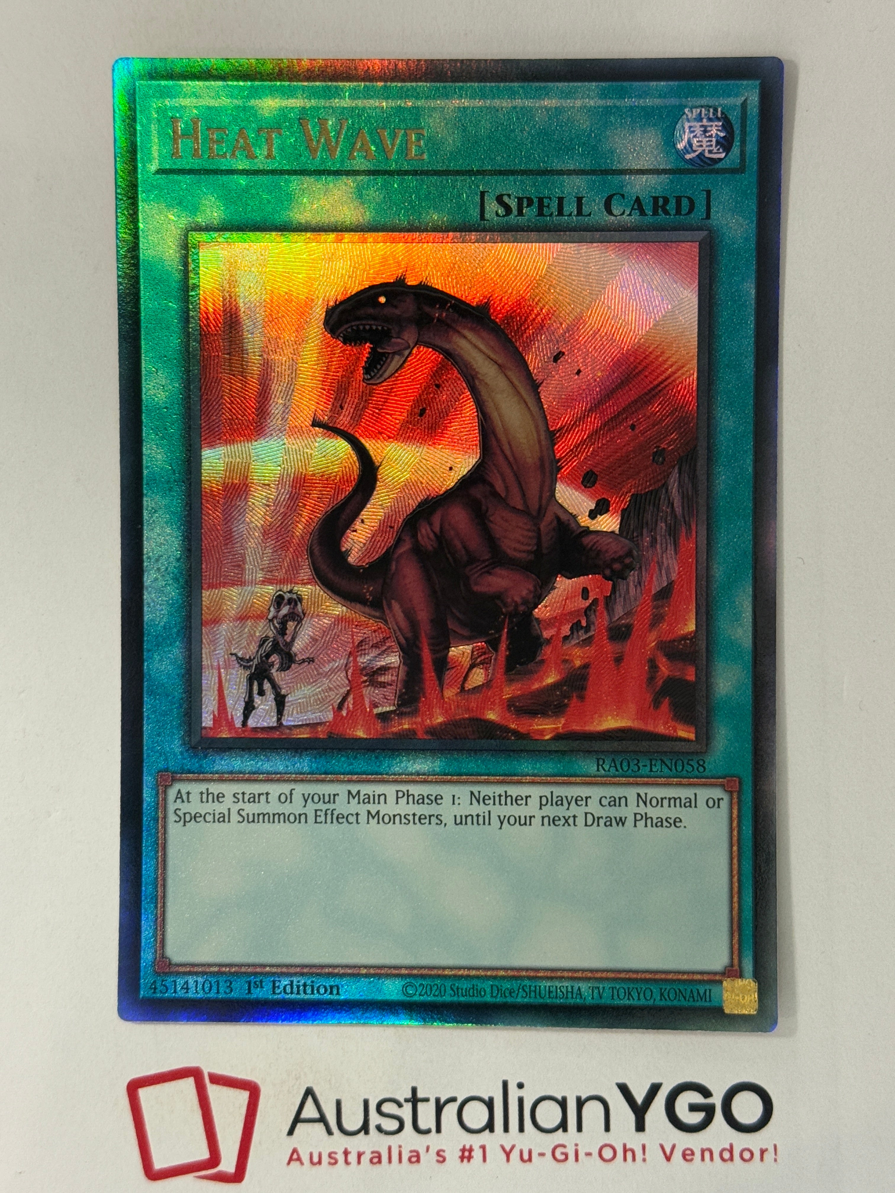 HEAT WAVE RA03-EN058 (PUR) – Aus Ygo