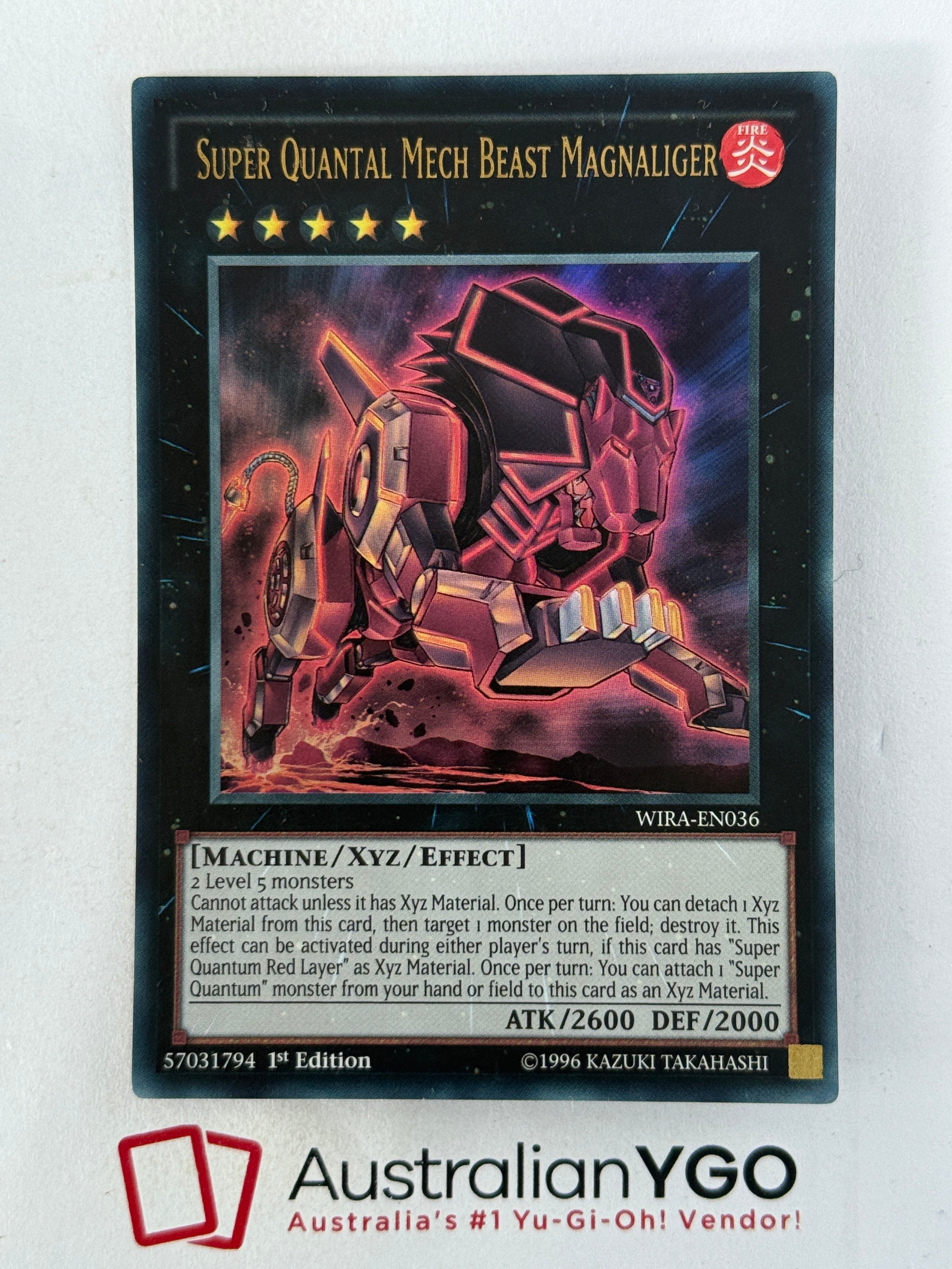 SUPER QUANTAL MECH BEAST MAGNALIGER WIRA-EN036 – Aus Ygo