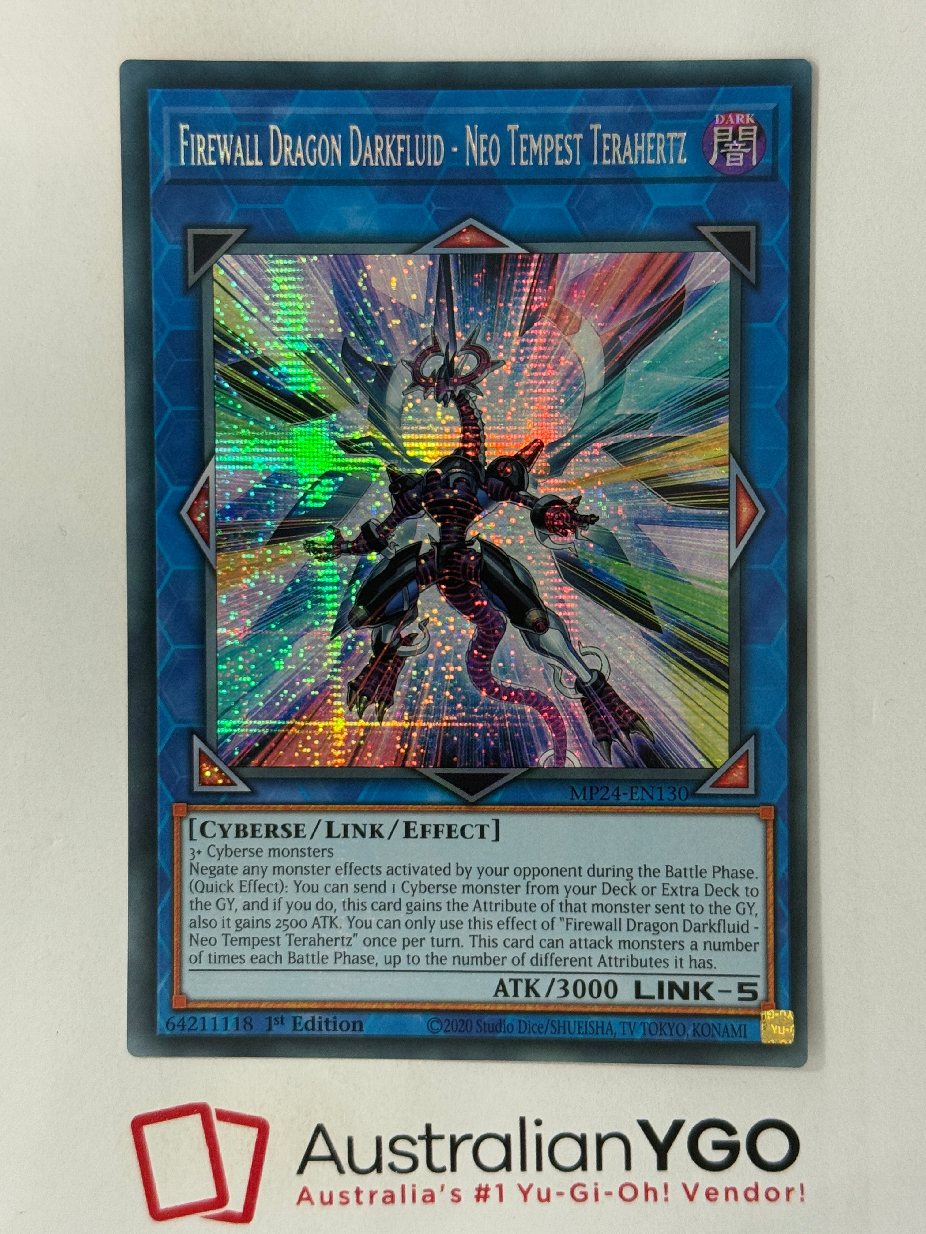 FIREWALL DRAGON DARKFLUID - NEO TEMPEST TERAHERTZ MP24-EN130 – Aus Ygo