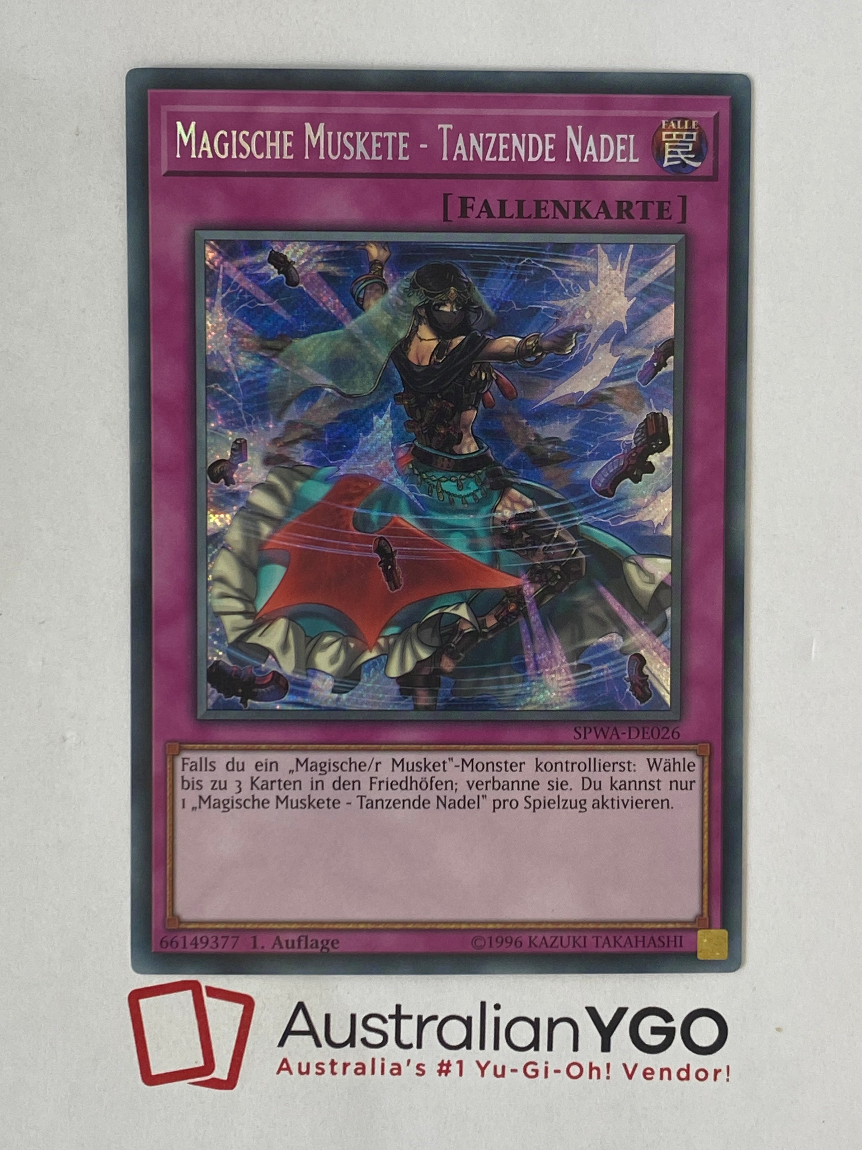 MAGICAL MUSKET - DANCING NEEDLE SPWA-DE026 (German) – Aus Ygo