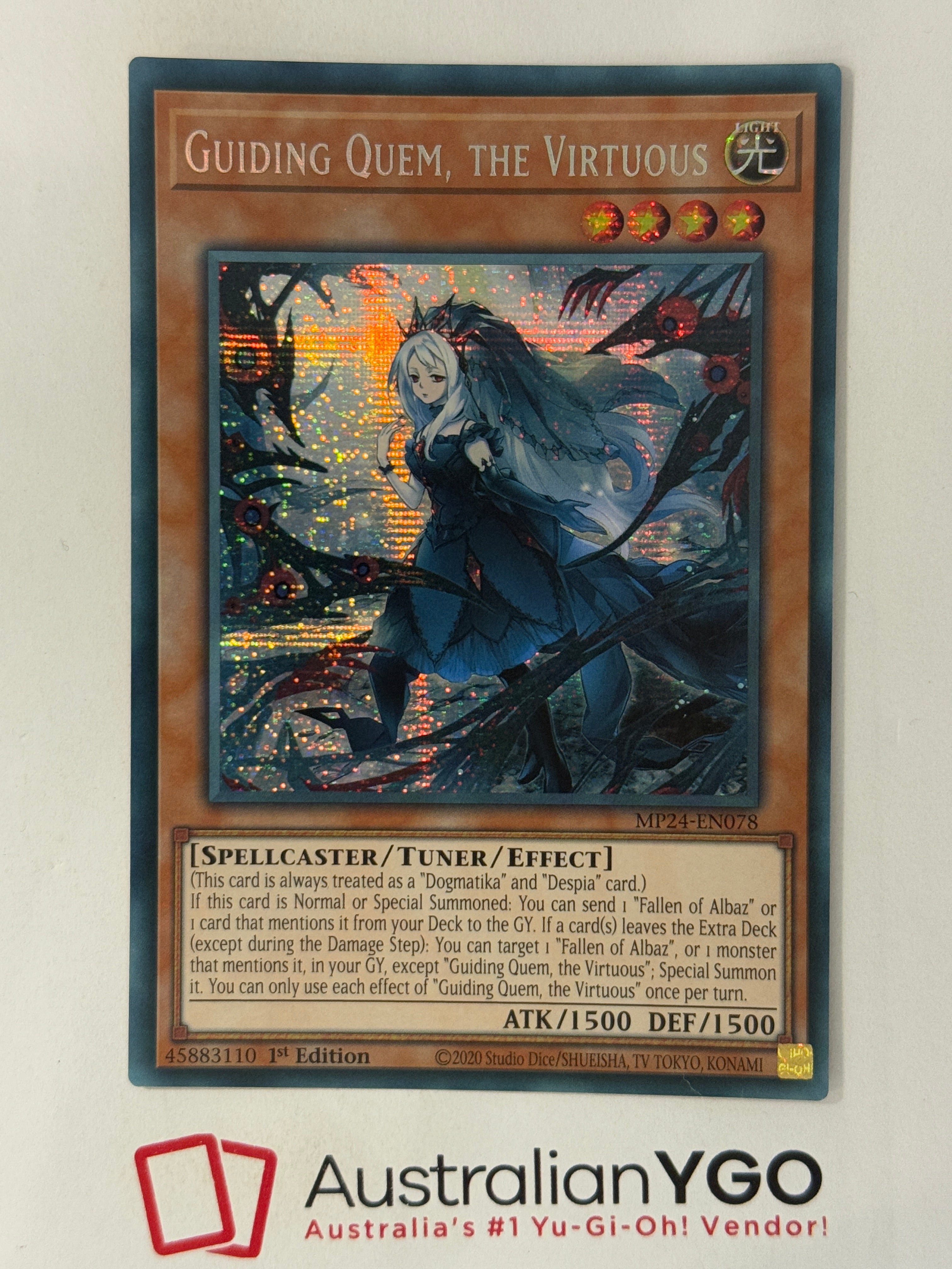 GUIDING QUEM, THE VIRTUOUS MP24-EN078 – Aus Ygo