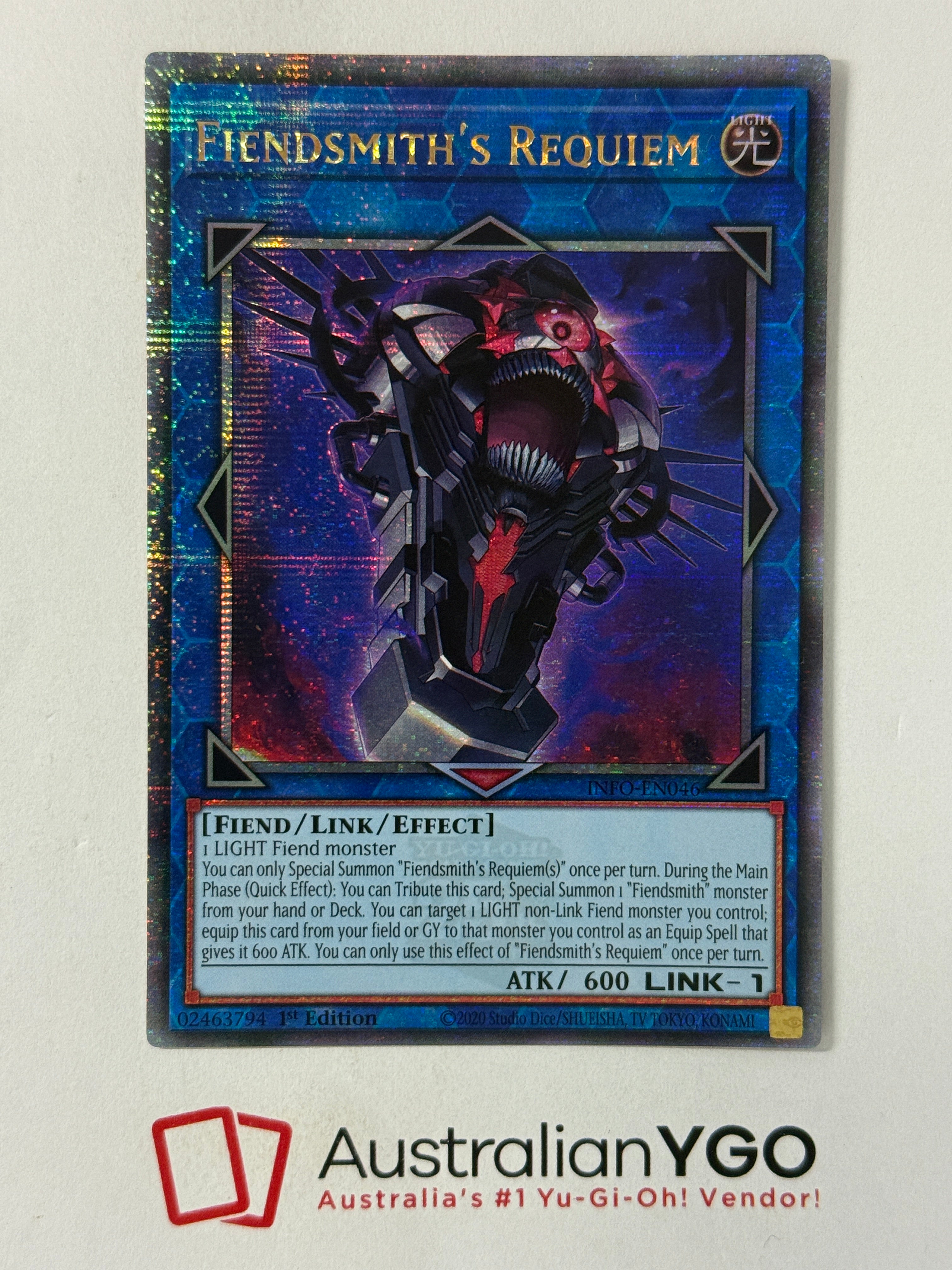 FIENDSMITH'S REQUIEM INFO-EN046 (QCR) – Aus Ygo