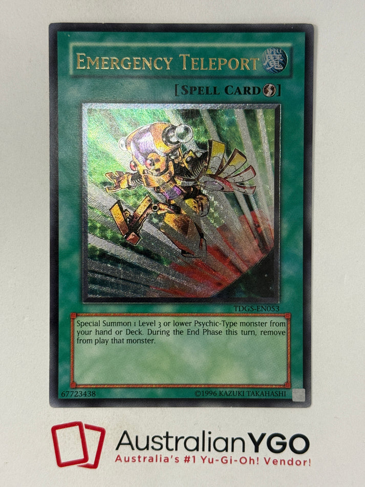 EMERGENCY TELEPORT TDGS-EN053 (UTR) – Aus Ygo